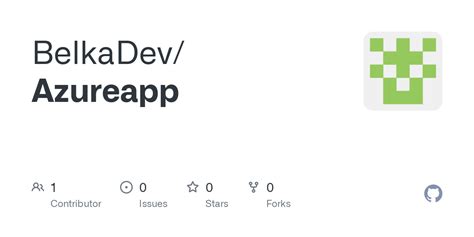Github Belkadevazureapp