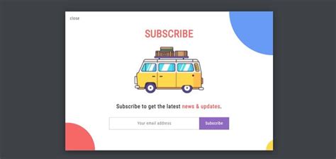 Css Newsletter Form Top 10 Css Subscribe Form Examples