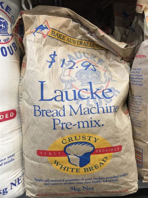 Laucke Crusty White Bread Mix The Nut Shoppe