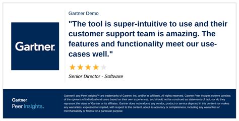 Gartner Demo Peer Insights