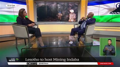 Lesotho To Host Its Own Mining Indaba Lesotho Minister Mohlomi Moleko Lesotho Mining Indaba