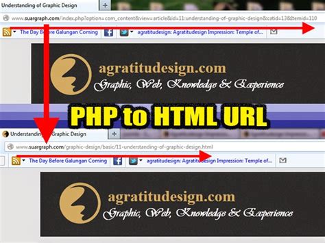 converting php url into html url for joomla seo agratitudesign impression