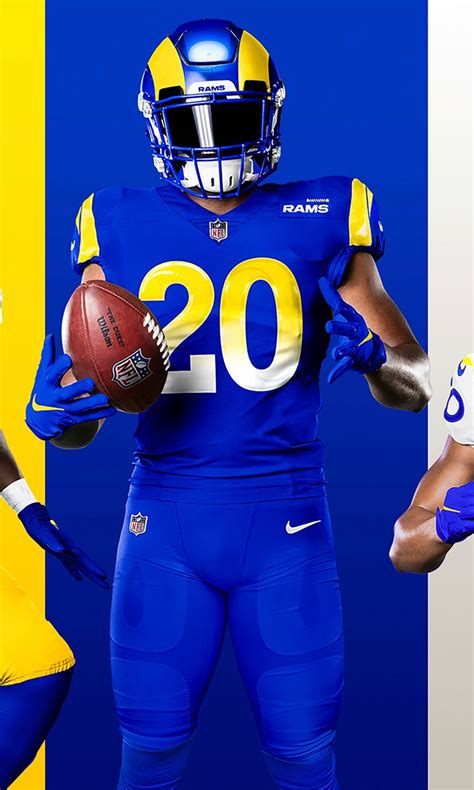 Rams Unveil New Uniforms With Classic Colors Modern Twists Fox Sports