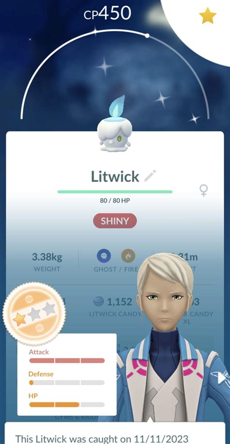 Finally Got Shiny Litwick R Pokemongo