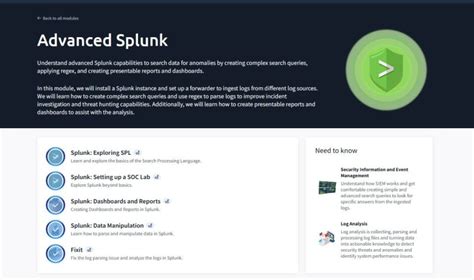 Splunk Tryhackme Cybersecurity Loganalysis Advancedqueries Continuouslearning Ahmed Sayed