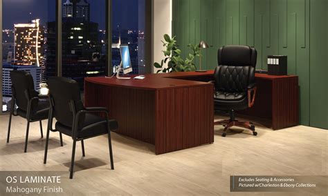 Office Source Modern Desk Typical U Shaped Layout OSTYP O