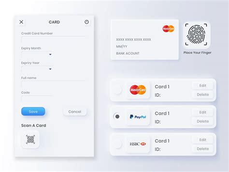 E Commerce Website Payment Method User Interface Behance