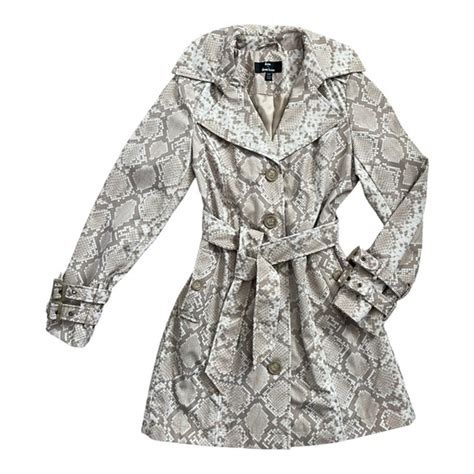 Dennis Basso Jackets Coats Dennis By Dennis Basso Python Snake