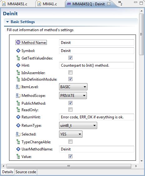 Processor Expert Tutorial Creating A Component For An Accelerometer