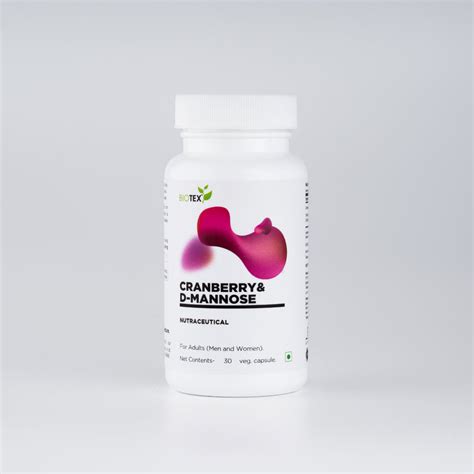 Cranberry And D Mannose Biotex Life Solutions Private Limited
