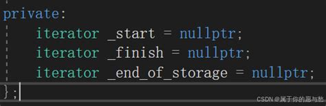 Vector底层实现详讲 Csdn博客
