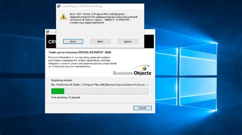 Crystal Report Installation In Windows Server 2016 Stack Overflow