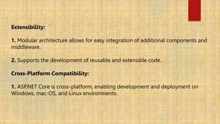 Introduction To ASP NET Core MVC And The MVC Pattern Pptx