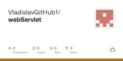 Github Vladislavgithub1webservlet