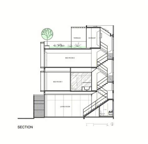 建筑剖面效果图 配图网