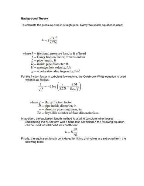 Steam Piping Design Pressure Drop Recommendations