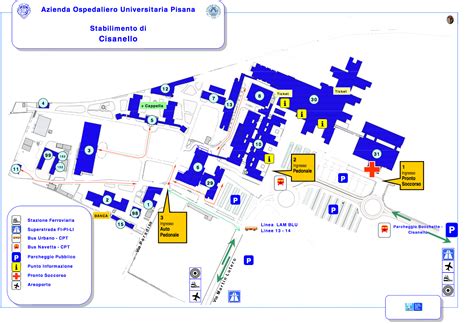 Ospedale Di Cisanello A Pisa Link E Numeri Utili Beb A Pisa La Gioiosa