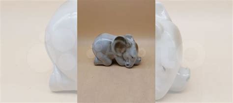 Фарфоровая статуэтка СССР лфз слонёнок Mau купить в Санкт Петербурге с доставкой Хобби и