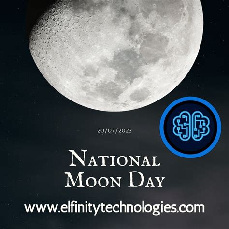elfinity technologies on linkedin nationalmoonday moonday celebratethemoon lunarlove…