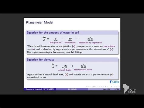 Free Video Deterministic Mathematical Modeling In Quantitative Ecology