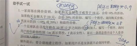 Python 数据类型、输入和条件的练习 少儿编程