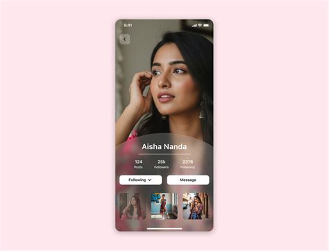 User Profile Ui Design Day 6 100 By Ui Rahul Rahul Dagar On Dribbble