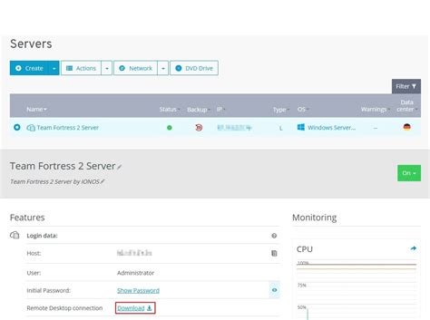 How To Create A TF2 Server IONOS CA