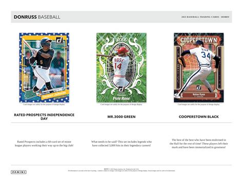 2023 Panini Donruss Baseball Hobby Box Niagara Sports Cards
