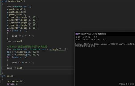 【c从0到王者】第十三站：vector源码分析及手把手教你如何写一个简单的vector Csdn博客