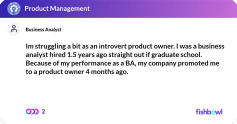 Im Struggling A Bit As An Introvert Product Owner Fishbowl