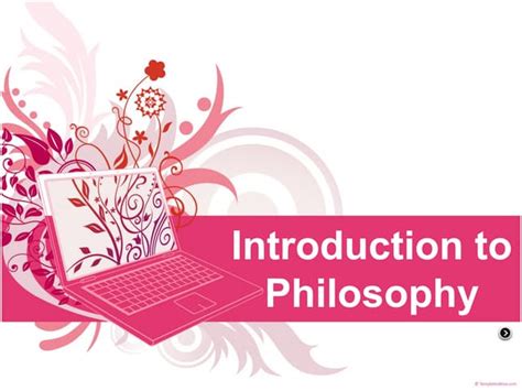 introduction to philosophy ppt