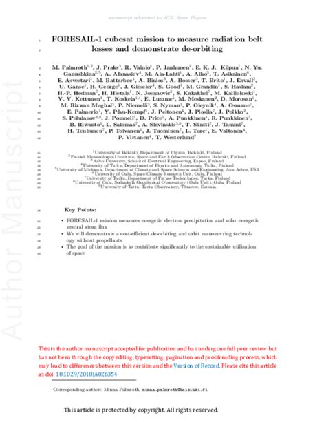 Pdf Innovative Power Management Attitude Determination And Control Tile For Cubesat Standard