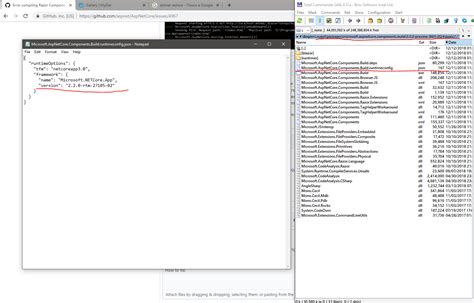 Error Compiling Razor Components Project From Templates · Issue 4967 · Dotnetaspnetcore · Github