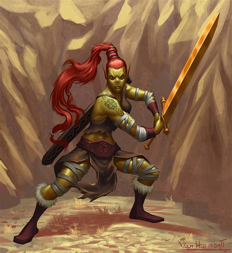 Art Commission Githyanki Barbarian Dungeons And Dragons Characters