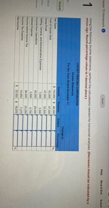 Solved Apter 13 Homework Saved Help Save And Exit Submit 1