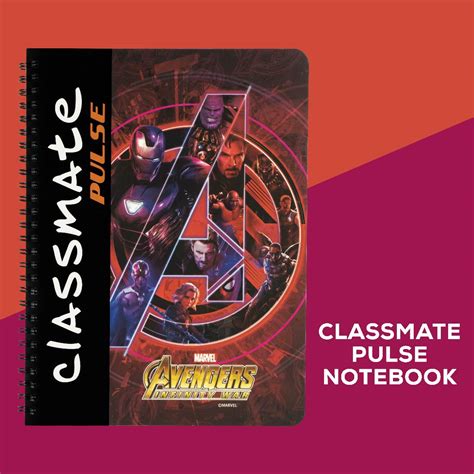 Classmate Pulse Series Notebook A4 Unicols