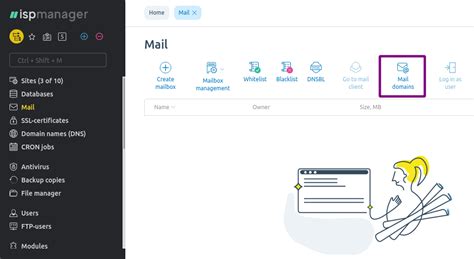Creating Mailboxes ISPserver