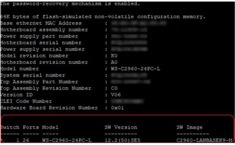 Recover Password Of A Cisco Switch