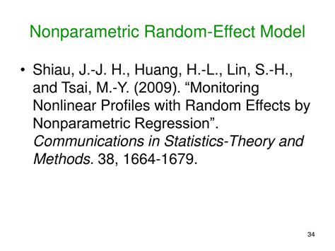 Ppt Monitoring Nonlinear Profiles With Random Effects By Nonparametric Regression Powerpoint