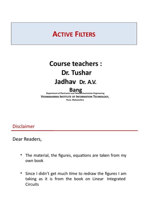 Active Filters Pdf Electronic Filter Passivity Engineering