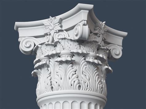 10 Classical Columns Collection 3d Model Cgtrader
