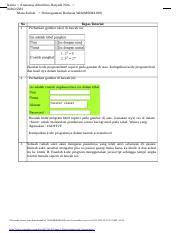 Tugas 1 Pemrograman Web Anastasia Doc Docx Nama Anastasia Alberttina Haryadi Nim 042025582