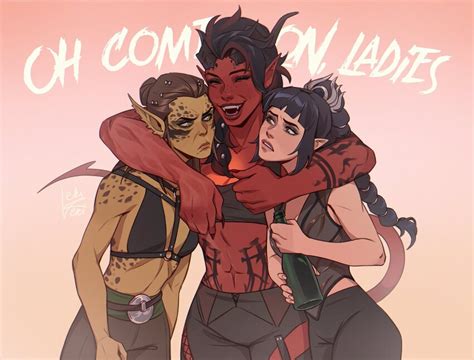 Karlach Laezel Shadowheart Baldurs Gate Tiefling Baldurs Gate Baldurs Gate 3 Diadem