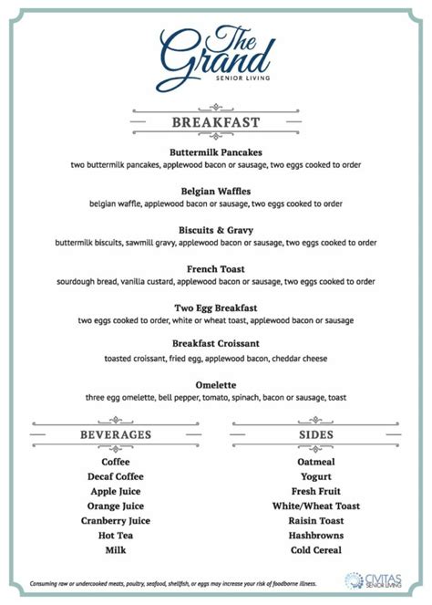 Premium Senior Bistro And Culinary Program In Louisville Ky