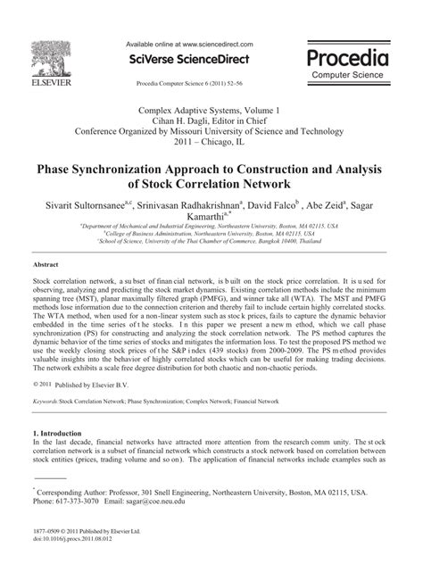 Pdf Phase Synchronization Approach To Construction And Analysis Of