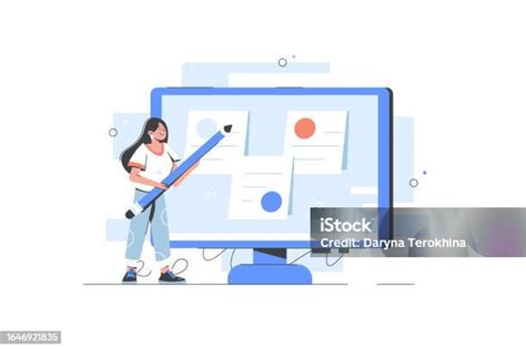 일정 계획 벡터 캐릭터 관리 우선 순위 지정 및 중요한 작업 위임 캐릭터는 작업을 계획하고 체크리스트를 작성합니다 비즈니스 및 조직 개념 경영자에 대한 스톡 벡터 아트 및