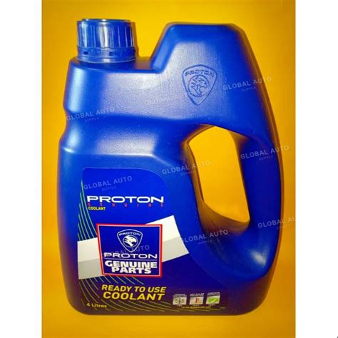 Proton Radiator Coolant Blue Liter Shopee Malaysia