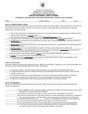 CESC Q1 Docx Republic Of The Philippines Department Of Education REGION VII CENTRAL VISAYAS