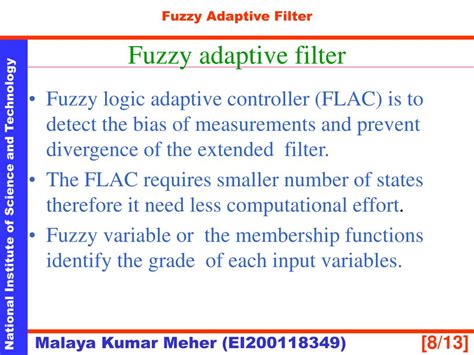 Ppt Fuzzy Adaptive Filter Powerpoint Presentation Free Download Id3895667