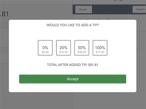 Tip Management Features And Capabilities Acid Point Of Sale